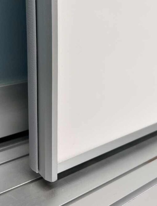 Three colour panel sliding door + triple tracks - NOVA INTERIOR