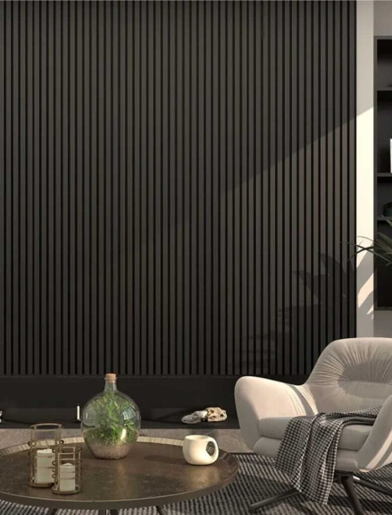 Timber Slat Acoustic Panel - Whitewashed Oak - NOVA INTERIOR